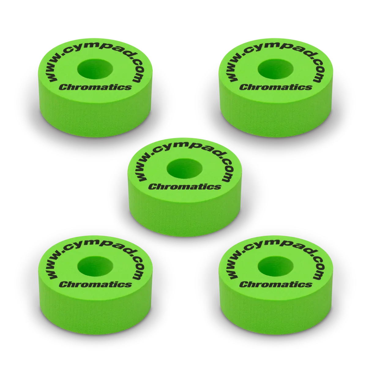 Cympad Chromatics Cymbals Washer Set Green – Cympad Store